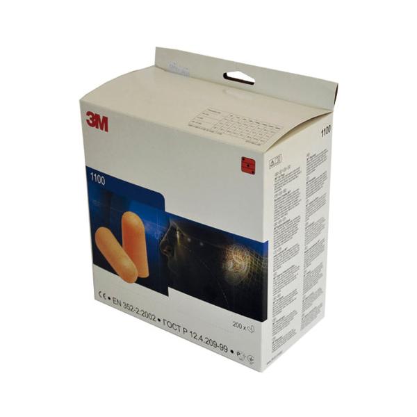 3M tappi auricolari 1100 SNR=37 dB contenuto 200 paia