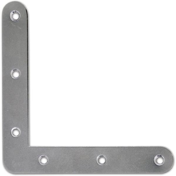 Coltar pentru rigidizare, rotund, 100 x 16 x 1,50 mm, aluminiu natur