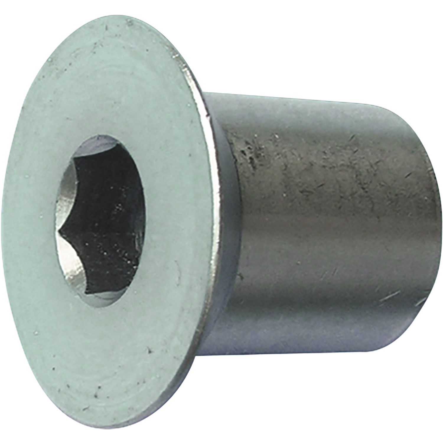 Hülsenmutter Senkkopf M10x 20 Edelstahl 1.4305 mit Innensechskant