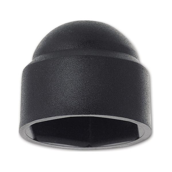 ~DIN1587 Kunststoffabdeckkappe Sechskant M16 Polyethylen schwarz