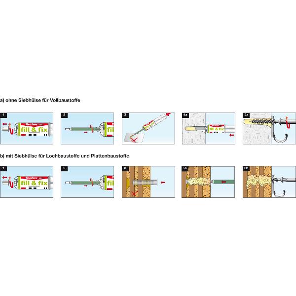 FISCHER Flüssigdübel fill & fix 25ml
