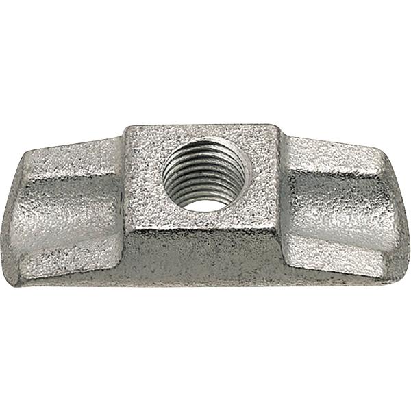 Simplex-Mutter M16 GTW-40-05 Stahlguss verzinkt