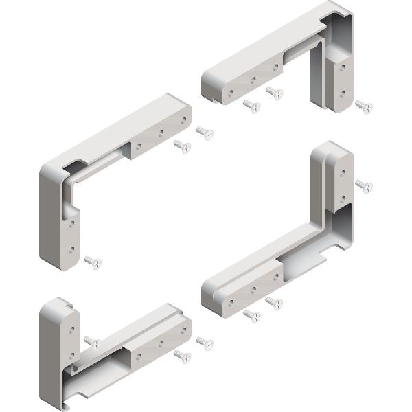 Coltare ANKOR pentru profil rama sticla aluminiu