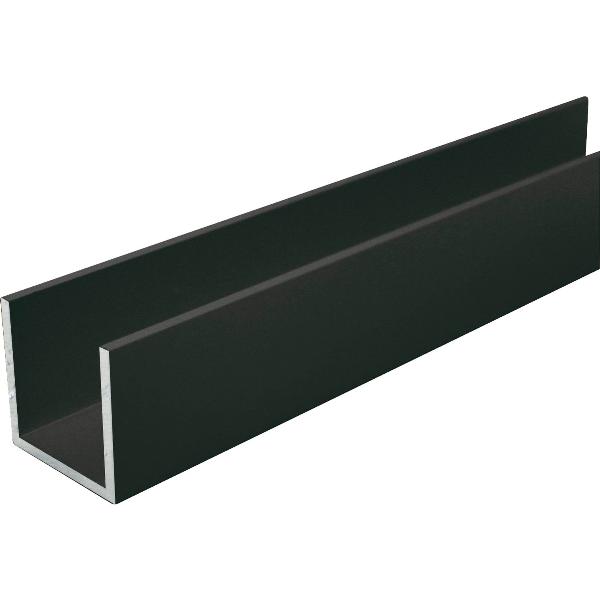 Aluminium U-Profil AlMgSi0,5 Eloxiert E6/C35 gleichschenkelig 20/20/20/2 mm