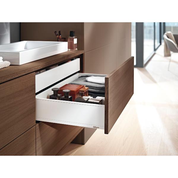 BLUM LEGRABOX pure SET H K, BLUMOTION S, 40kg, NL 400, Oriongrau