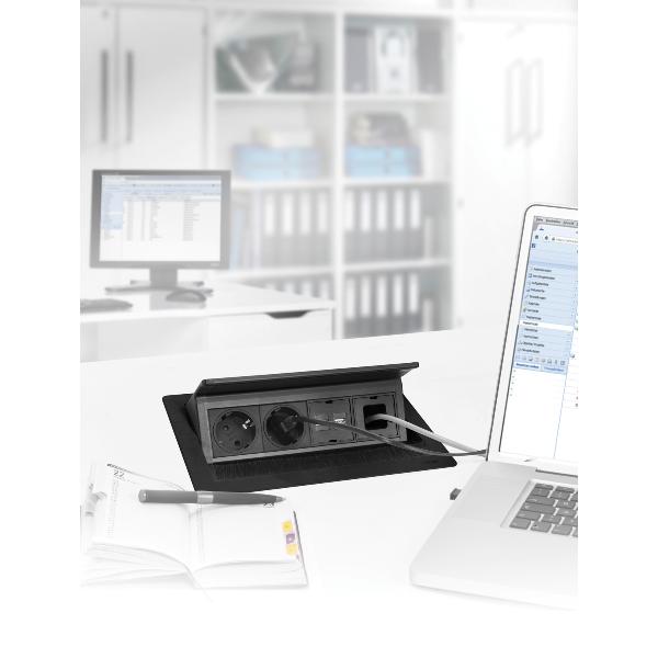 EVOline Flip Top Push DATA M schwarz