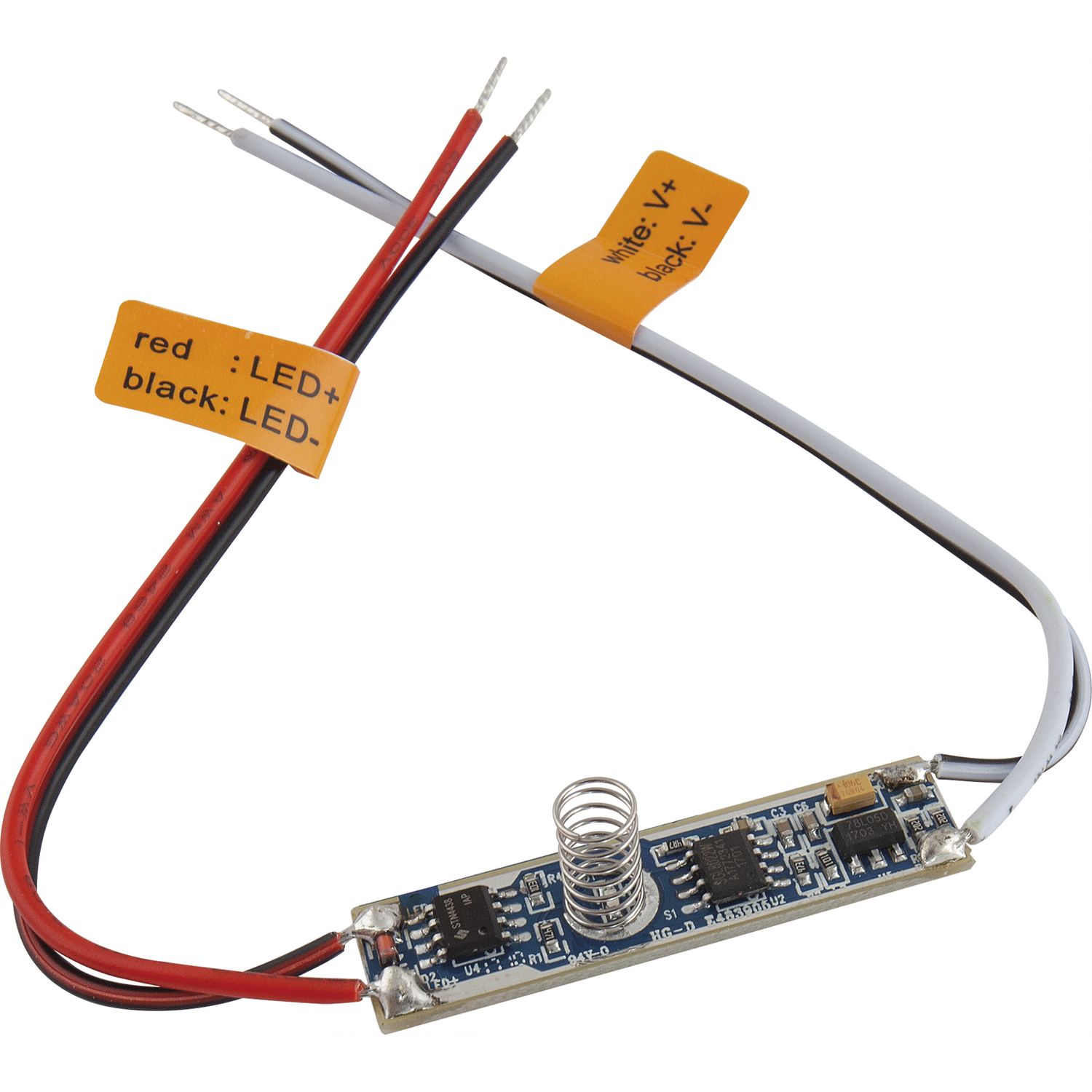 PCBA LED-Minidimmer 12-24 V/DC aluprofilhoz