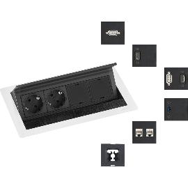 EVOline Flip Top Push DATA M schwarz