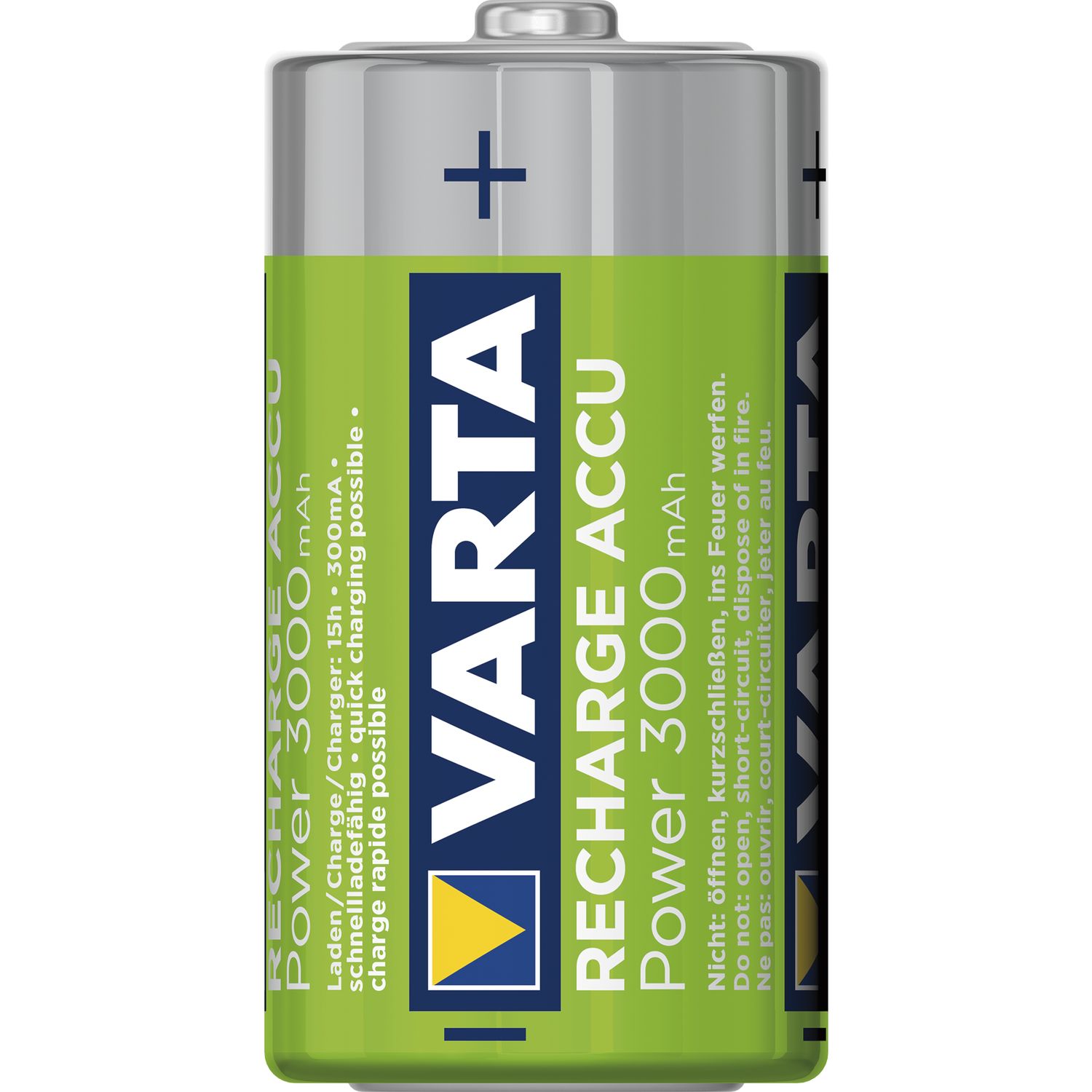 VARTA Batterie Power Akku HR14/C 1.2V 3000 mAh (2 St)