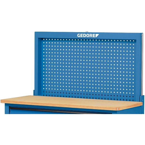 GEDORE Rückwand R 1504 XL zu Werkbank 1504XL und 1506XL 640 x 1190 x 70 mm