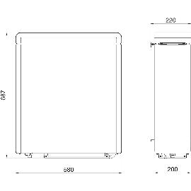 HARVIA Verdampfer-Saunaofen ConceptR Mini Combi 7,5 kW