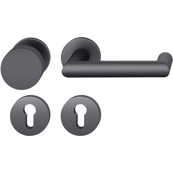 Drücker links zeigend