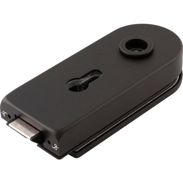 Schloss Studio Rondo PZ mit Wechsel, Glas 8 mm, schwarz matt (10.202)